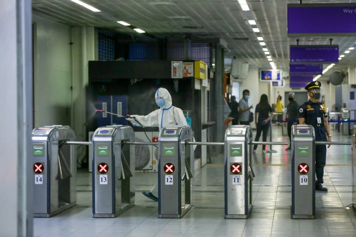 LRT-2 Santolan station reopens in new normal | ABS-CBN News