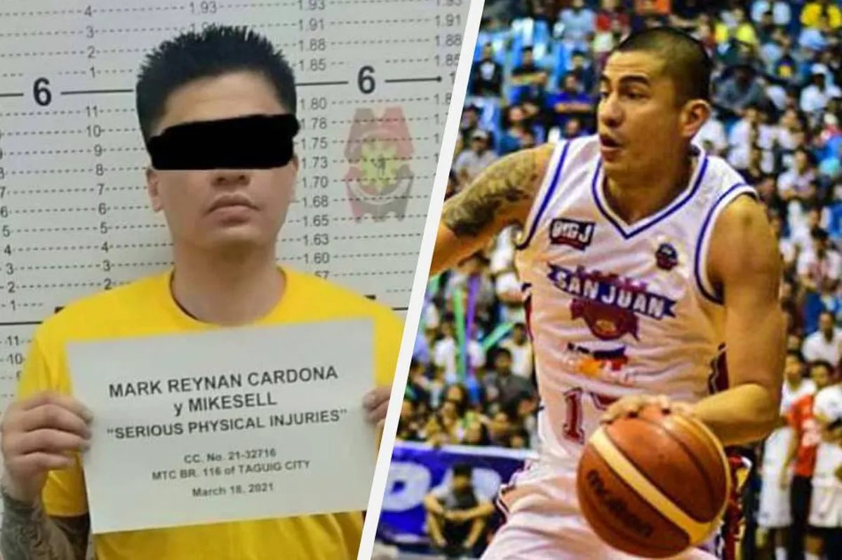 Dating PBA player Mac Cardona inaresto sa kasong serious physical ...