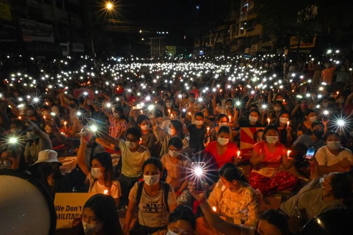 Q&A with a Myanmar artist: ‘Cartoons help the public see the truth ...