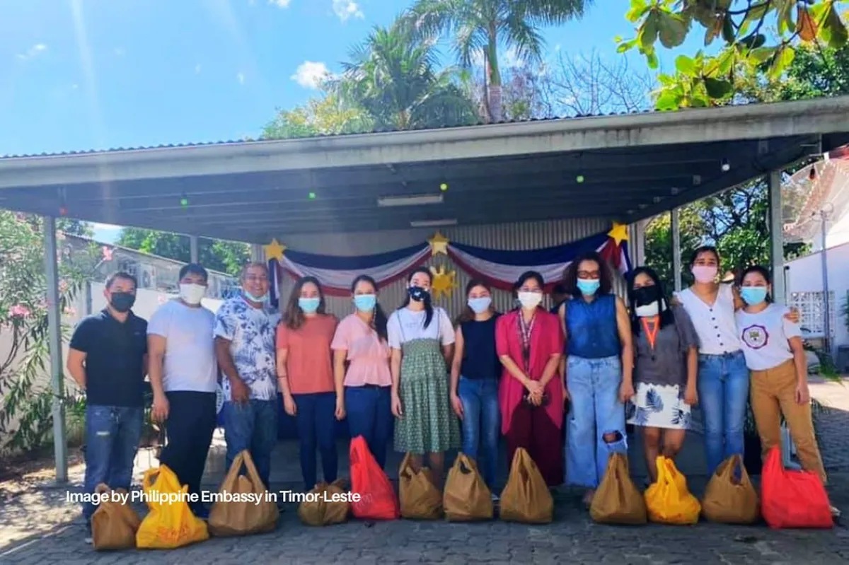 Mga Pinoy sa Timor-Leste, tumanggap ng ayuda | ABS-CBN