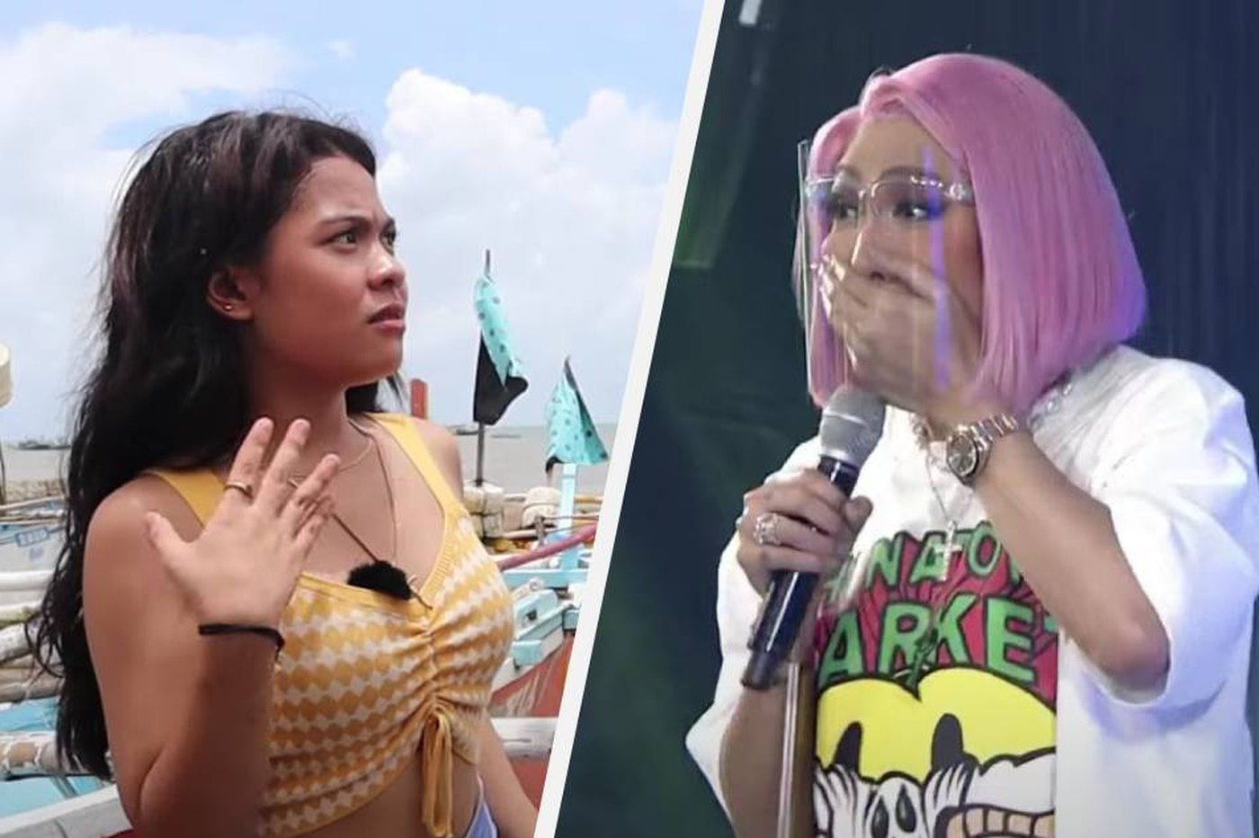 'Eksaherada!' Vice Ganda spoofs Karen Davila and Lyca Gairanod's birthday meme | ABS-CBN ...