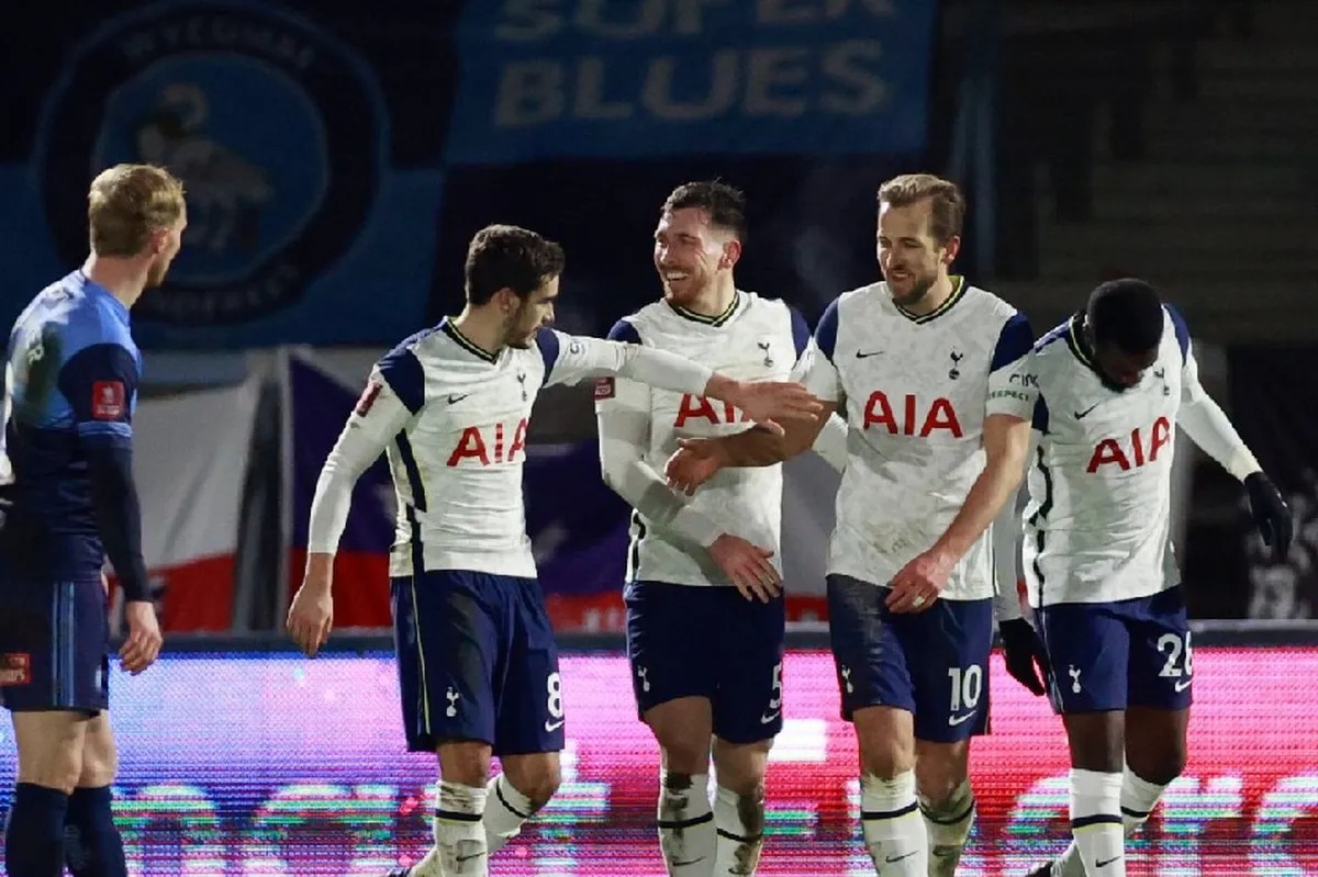 Football: Late goal flurry earns Tottenham Cup win at Wycombe | ABS-CBN ...