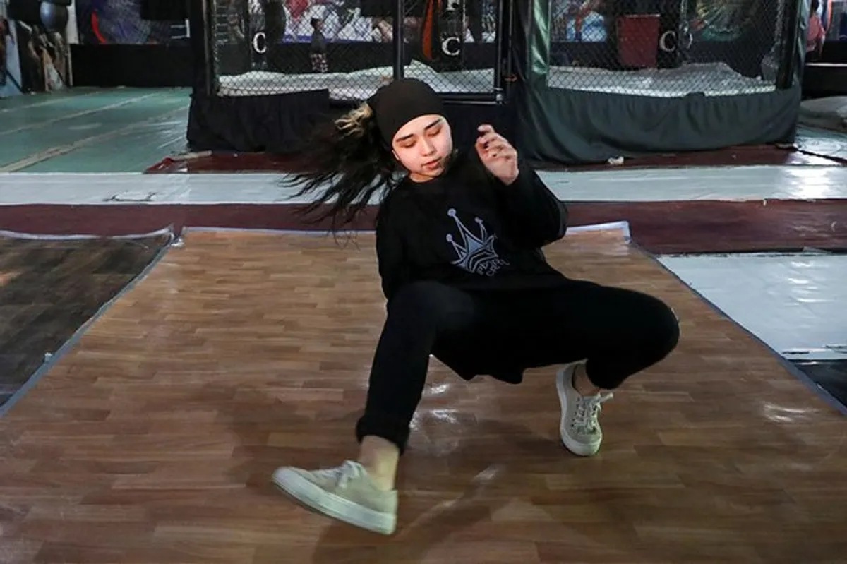 Afghanistan's first female breakdancer sets sights on Paris Olympics ...