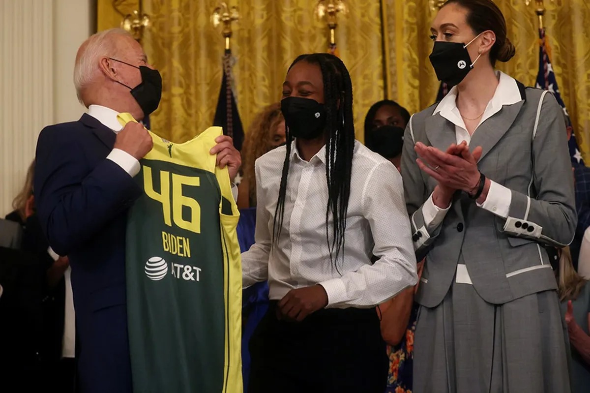 White House honors Storm's 2020 WNBA championship | ABS-CBN Sports