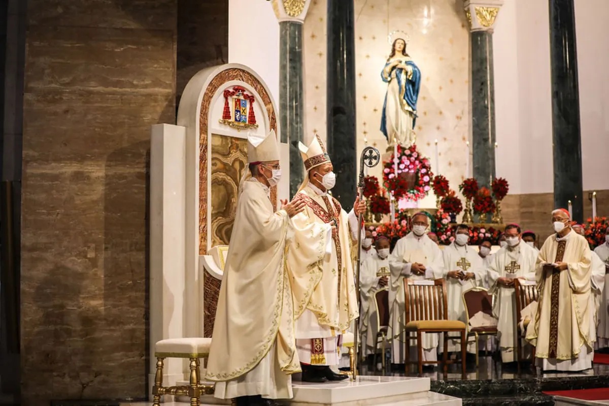 Archdiocese of Manila welcomes 33rd Achbishop Cardinal Advincula | ABS ...