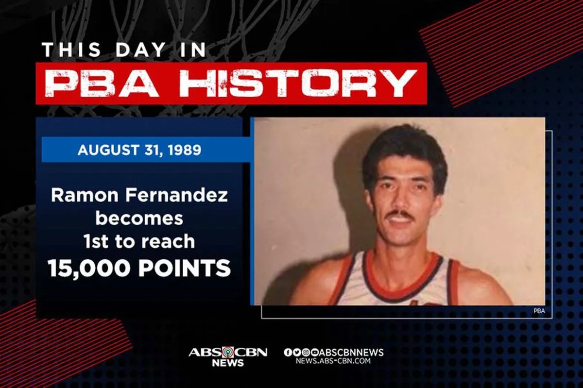 This Day in PBA History: Ramon Fernandez becomes 1st player to reach ...