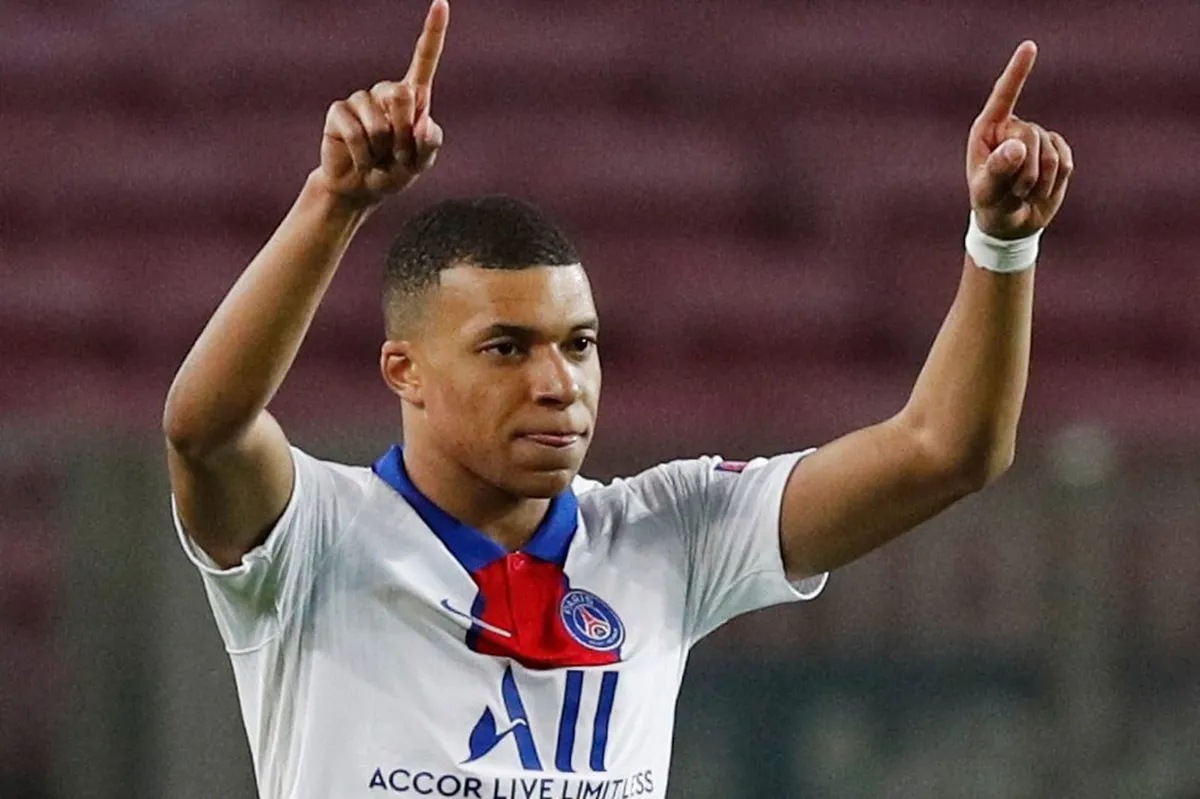 Football: Mbappe hat-trick stuns Barca to put PSG in sight of quarter ...