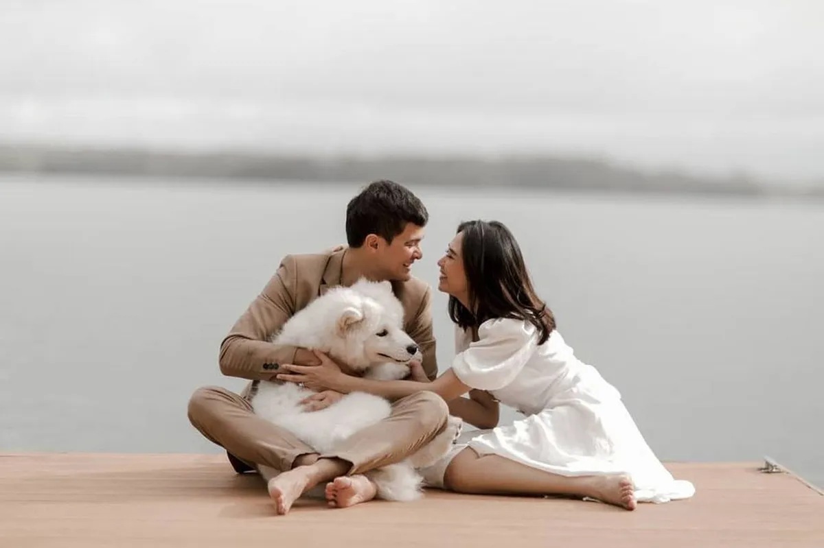 LOOK: Sarah, Matteo get cozy in post-wedding photoshoot | ABS-CBN ...
