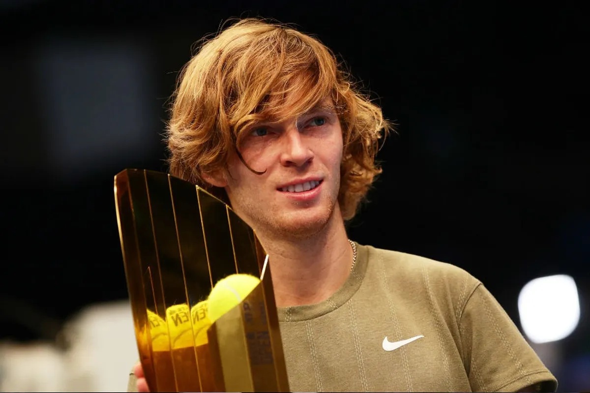 Tennis: Rublev wins fifth ATP title of season to book Tour Finals spot ...