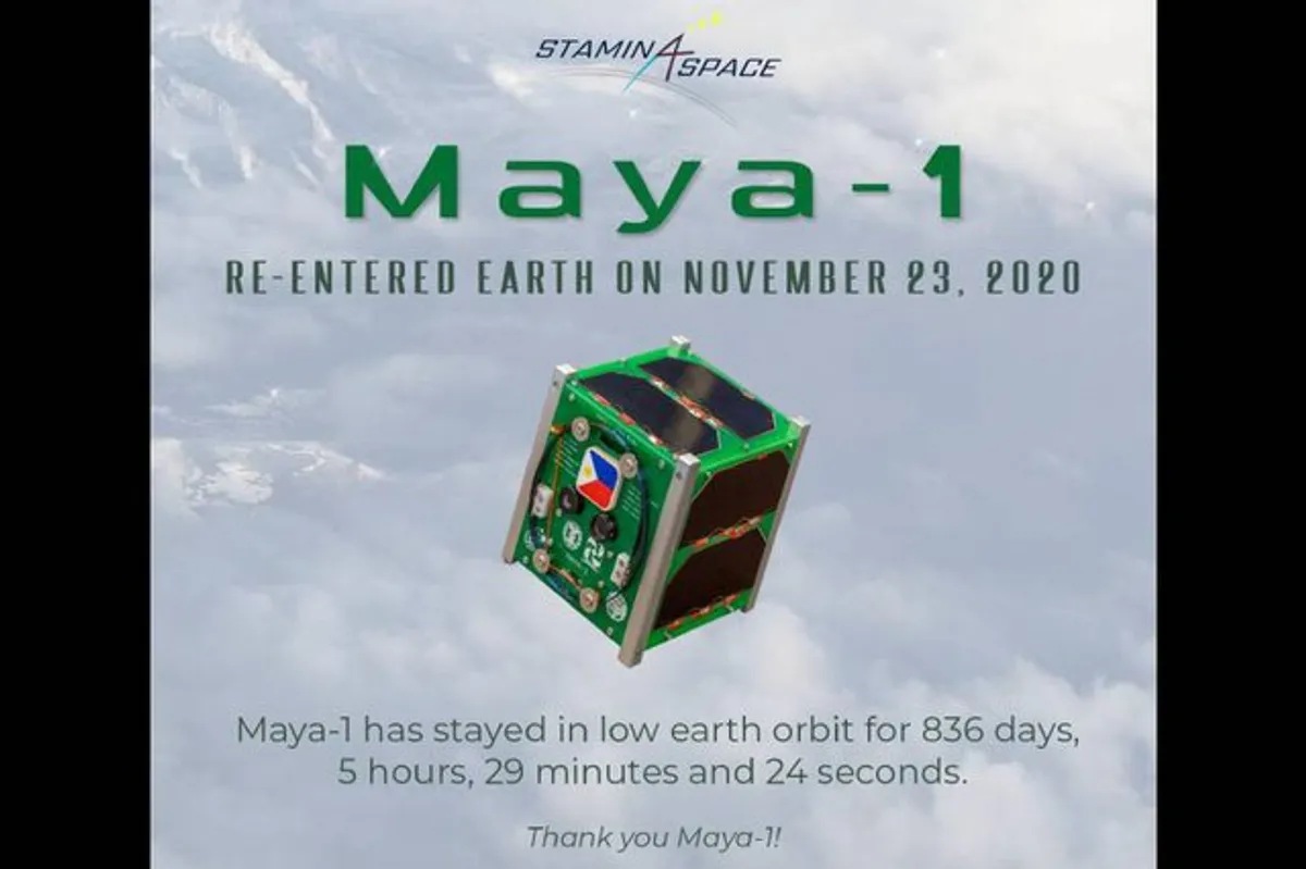 ALAMIN: Mga tulong ng cube satellite Maya-1 para sa pananaliksik ng ...