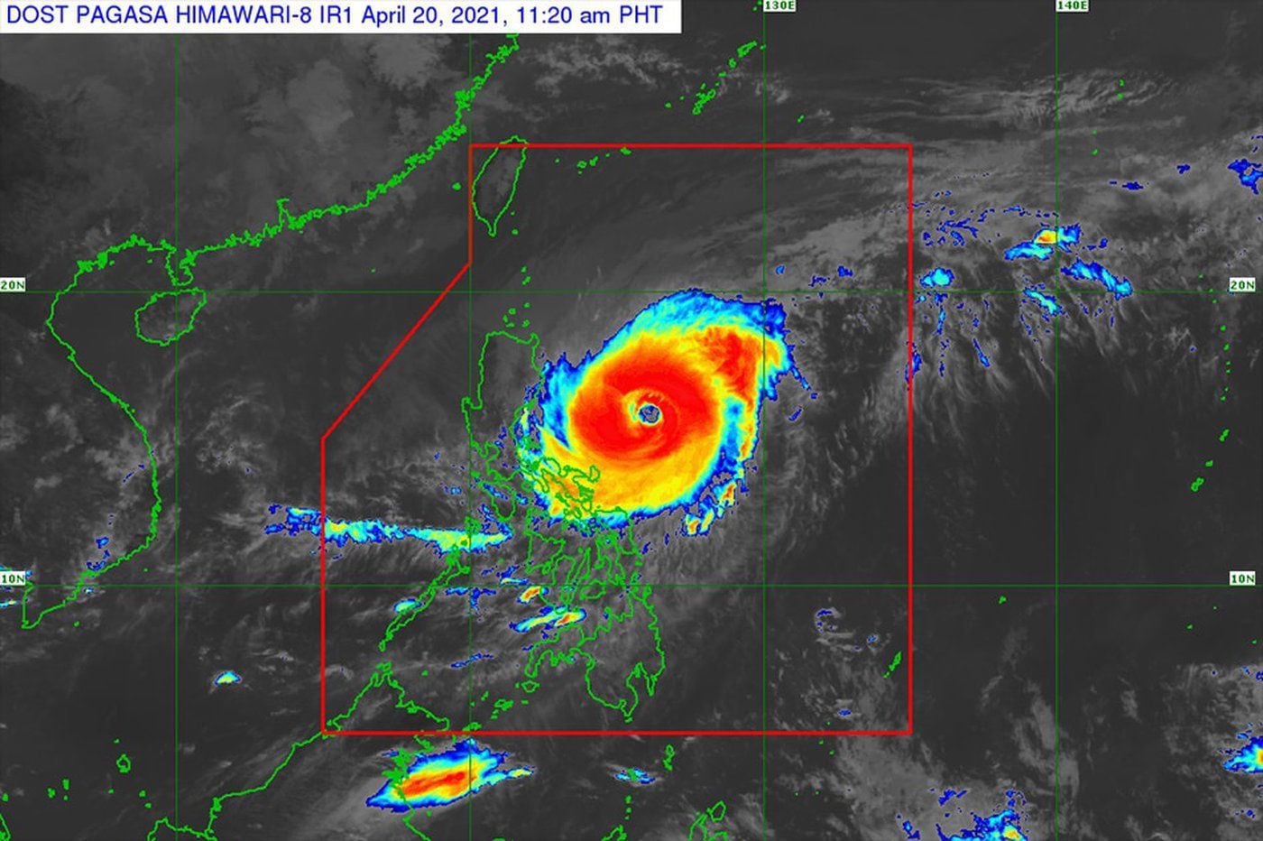 Typhoon Bising keeps strength, to dump rains over Bicol, Quezon, N ...