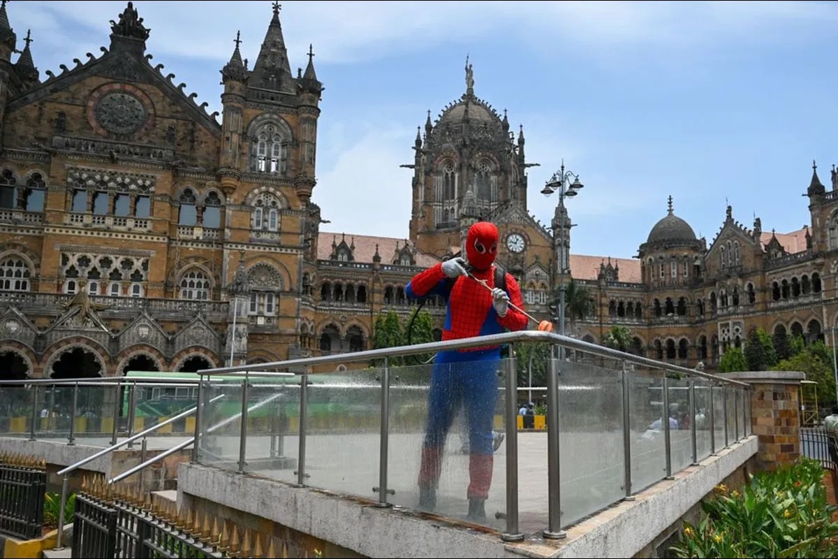 ‘Spiderman’ joins fight against COVID-19 | ABS-CBN