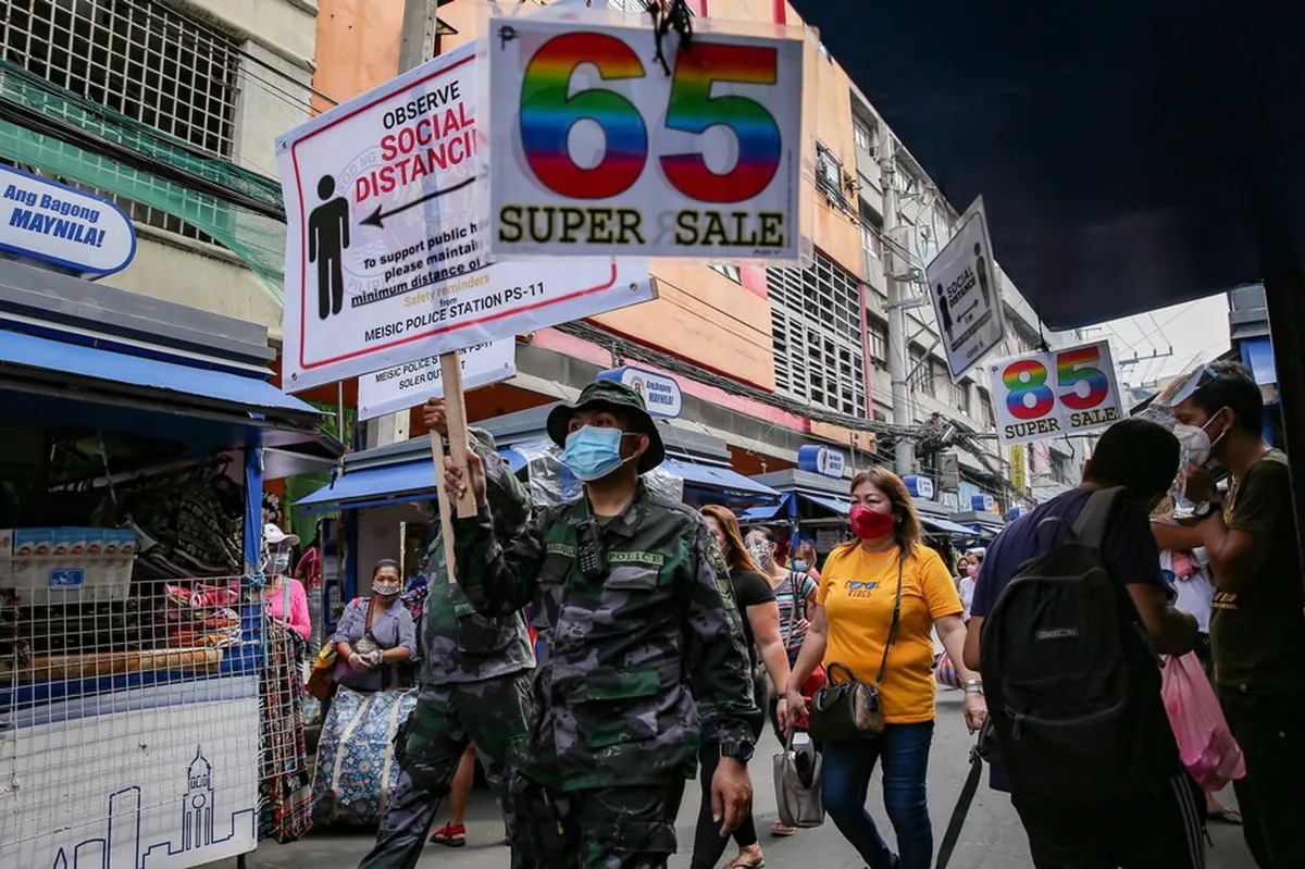 Police threaten social distancing violators with caning | ABS-CBN News