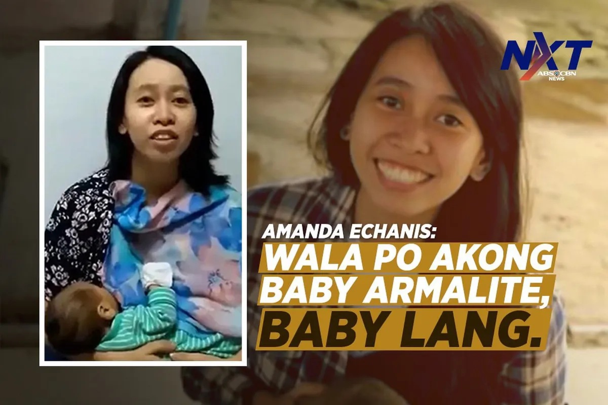 Amanda Echanis: Wala po akong baby armalite, baby lang | ABS-CBN News