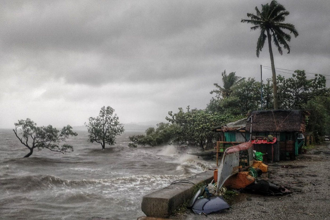 Storm surge may threaten M. Manila, other coastal areas in Luzon due to ...