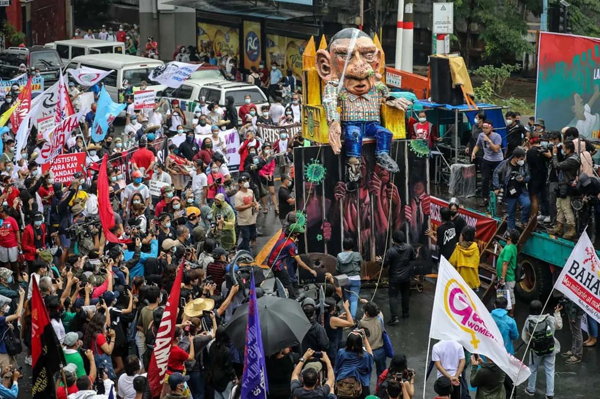 Red Tagging Crackdown Sa Mga Aktibista Kinondena Sa Human Rights Day Protests Abs Cbn News