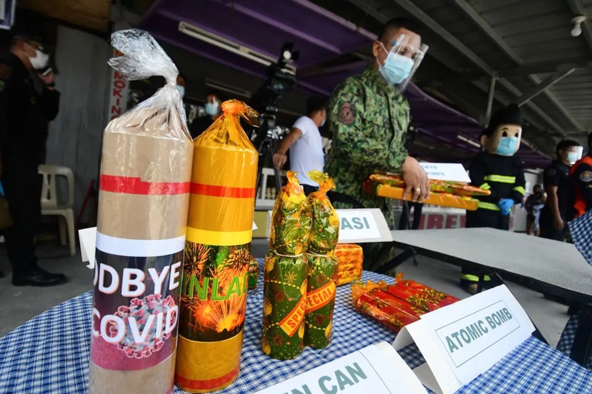 Prohibited firecrackers | ABS-CBN News