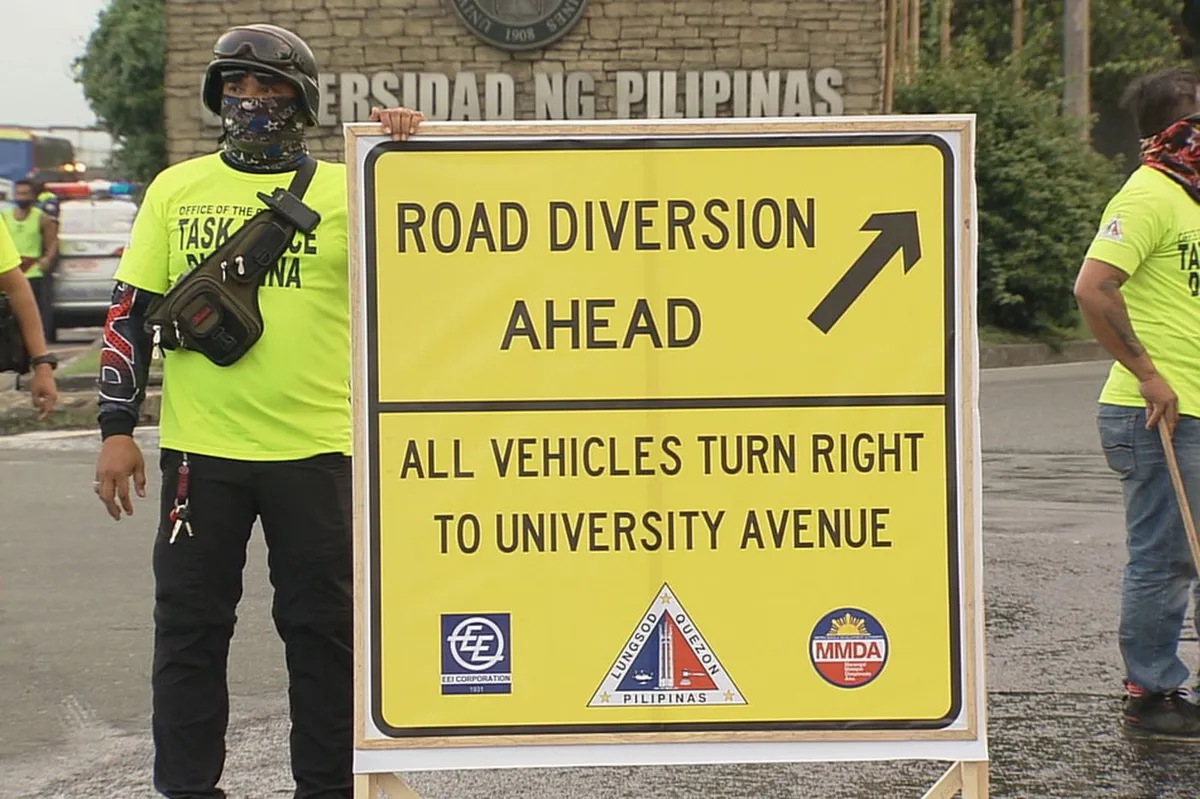 'Zipper lane' bubuksan sa Commonwealth avenue simula Enero 2 | ABS-CBN News