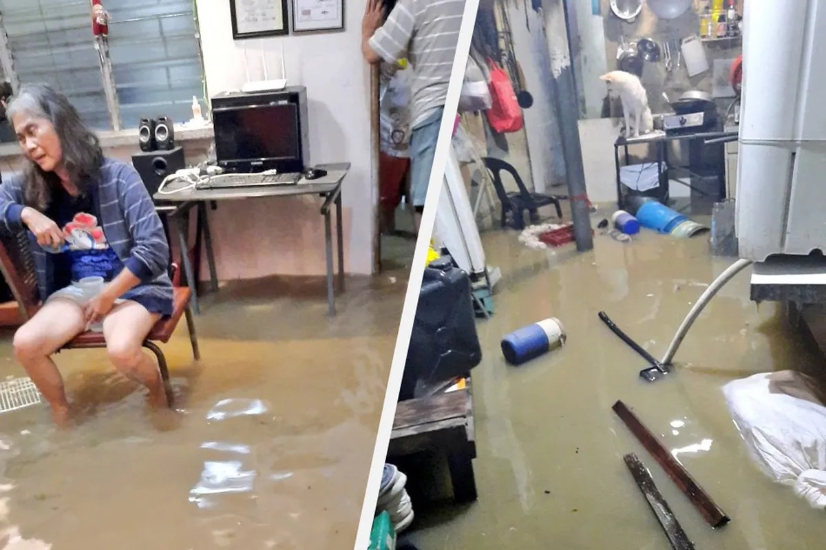 Mga bahay binaha sa Sta. Mesa dahil sa sirang tubo | ABS-CBN News