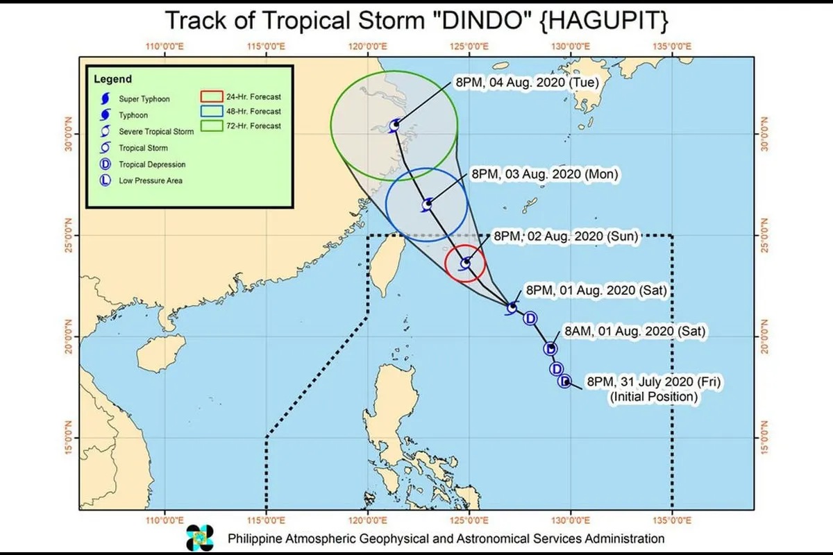 Dindo now a tropical storm, but not expected to hit Philippines ...
