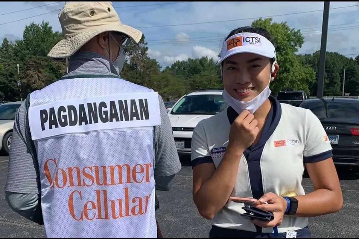 Golf: Rookie Pagdanganan credits ‘quiet’ caddie for helping navigate ...