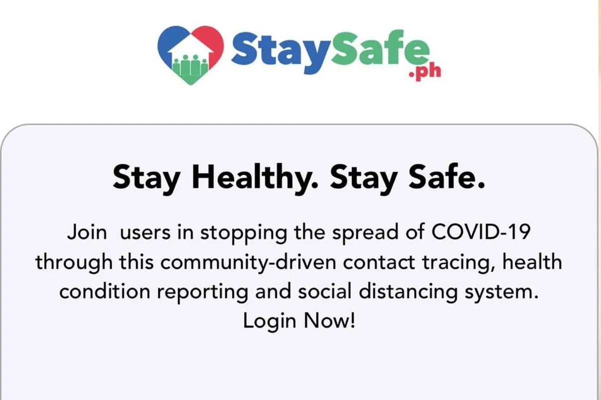 Contact tracing app na StaySafe.ph inilunsad | ABS-CBN News