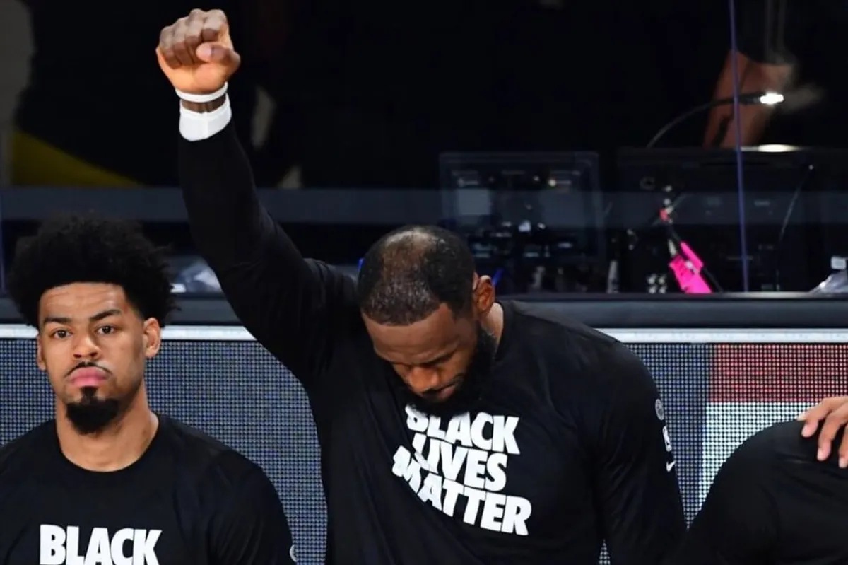 NBA: LeBron honors George Floyd in Lakers’ milestone win | ABS-CBN Sports