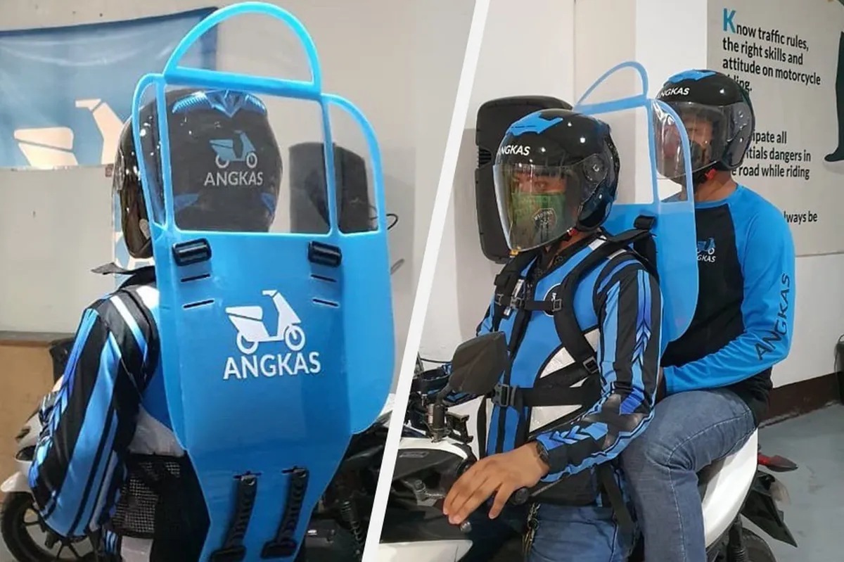 Government approves backpack-like motorcycle barrier design | ABS-CBN News