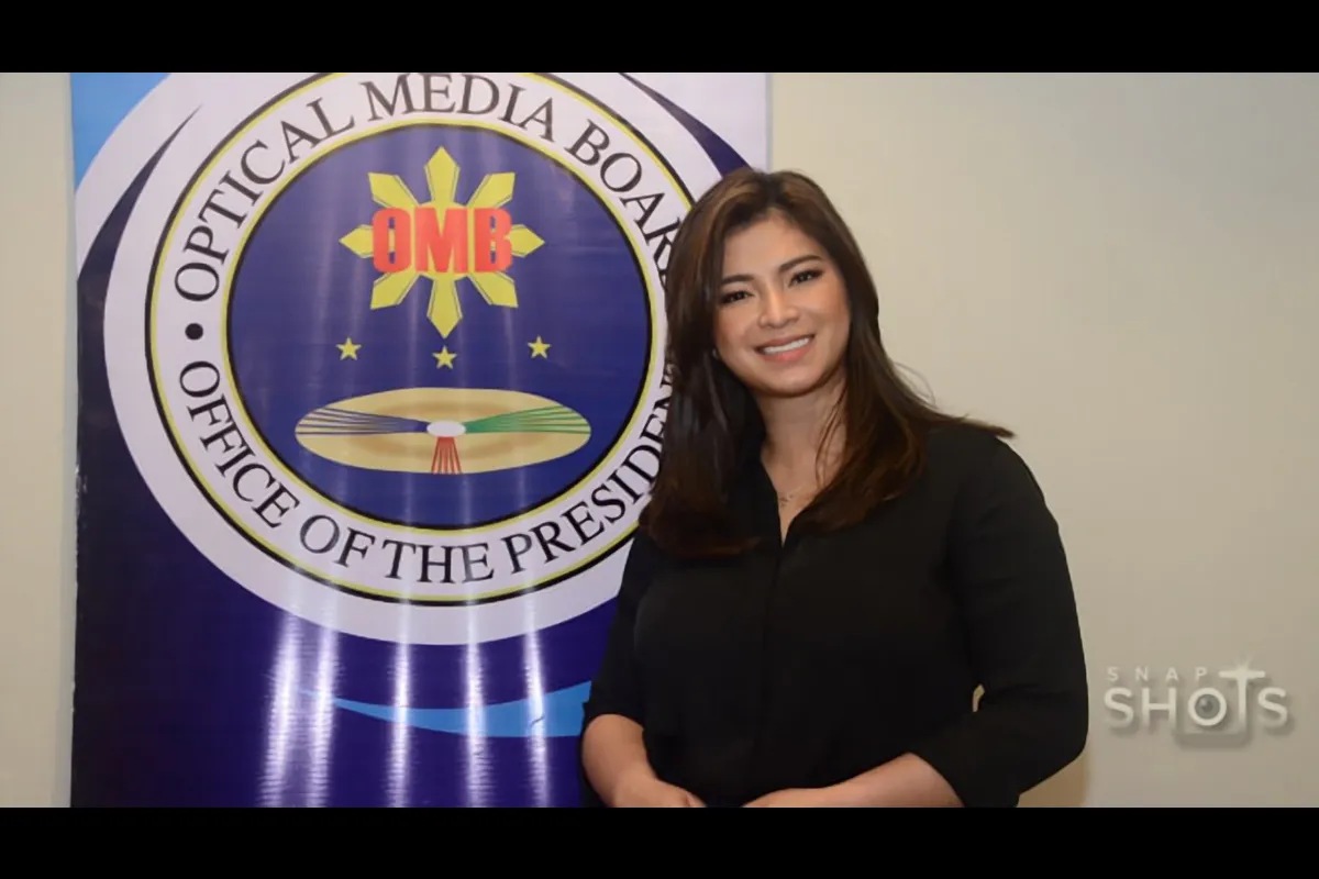 LOOK: Angel Locsin is the new Anti-Piracy Ambassador of the Optical ...