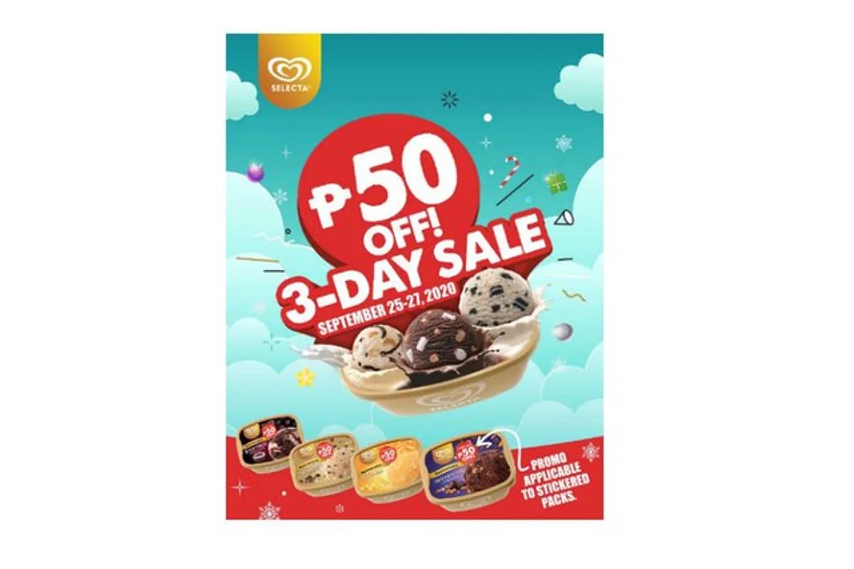 Christmas comes early with Selecta Ice Cream's 3-day sale | ABS-CBN ...