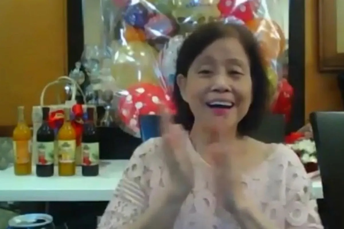 Regal matriarch Lily Monteverde marks 82nd birthday on Zoom | ABS-CBN ...