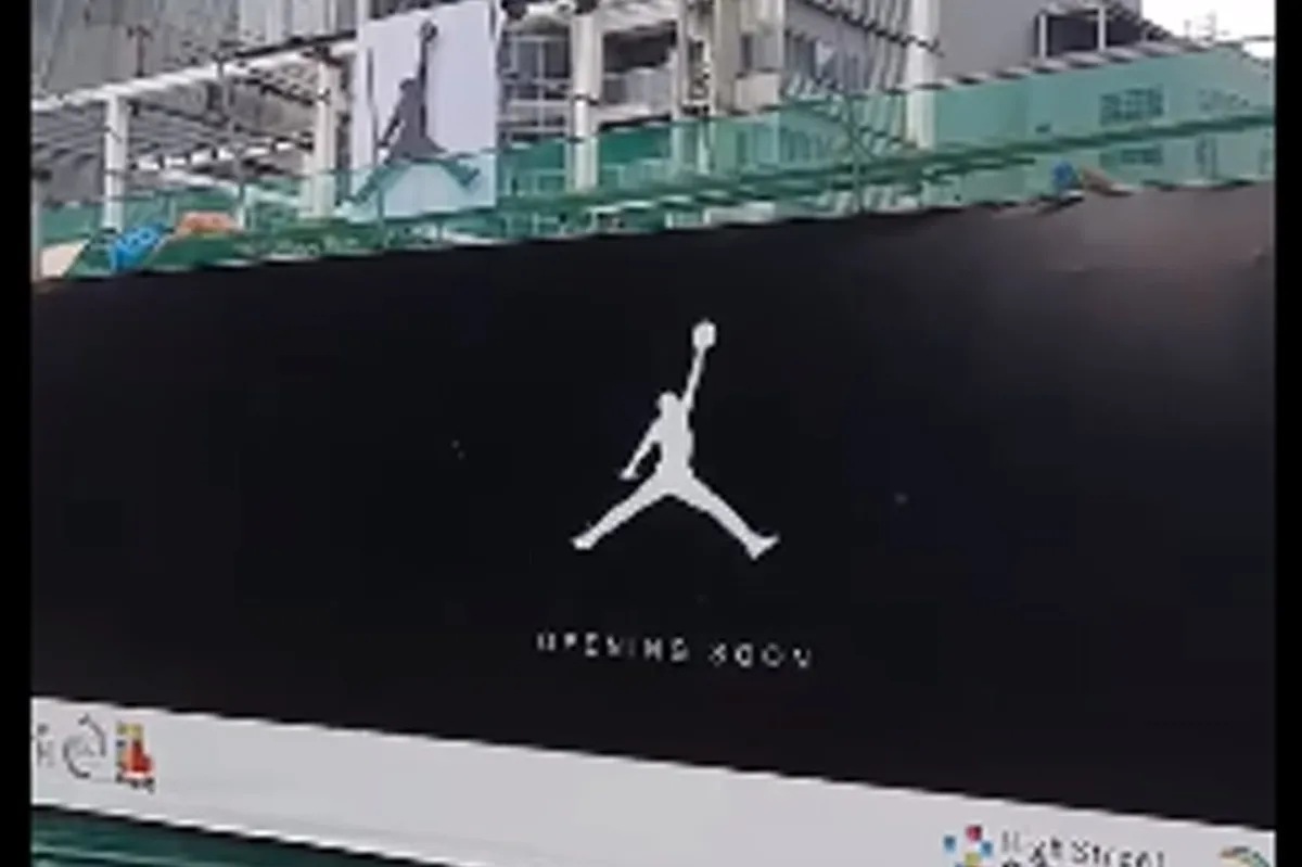 LOOK: First Jordan store in Southeast Asia being constructed at BGC ...