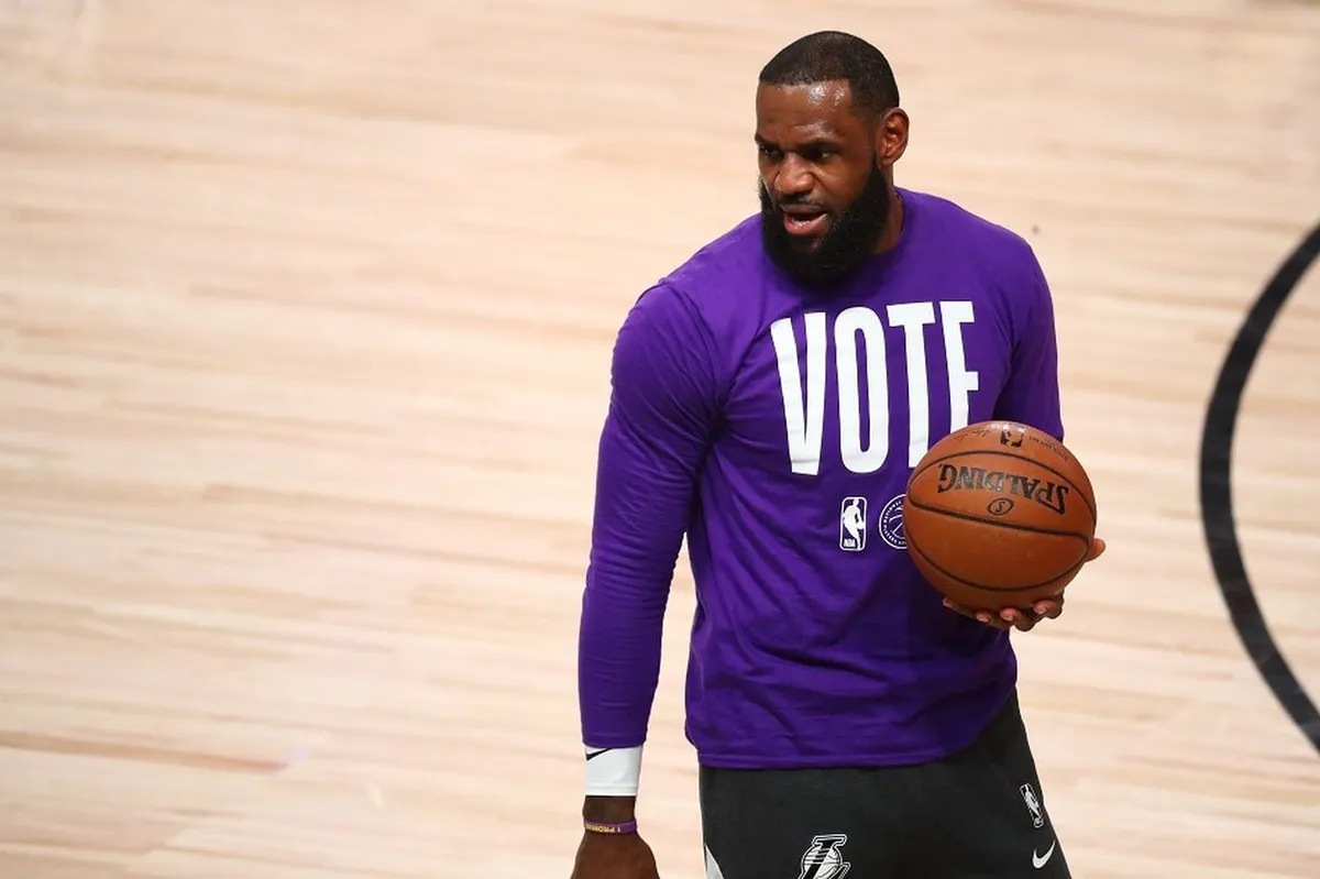 'Leading by example': LeBron James and NBA boost voter rights | ABS-CBN ...