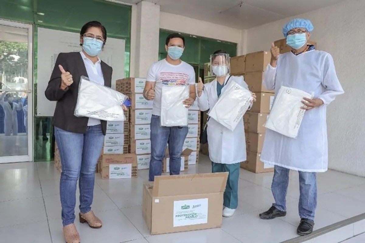 Green Cross Inc. donates PPEs, disinfectants to hospitals | ABS-CBN ...