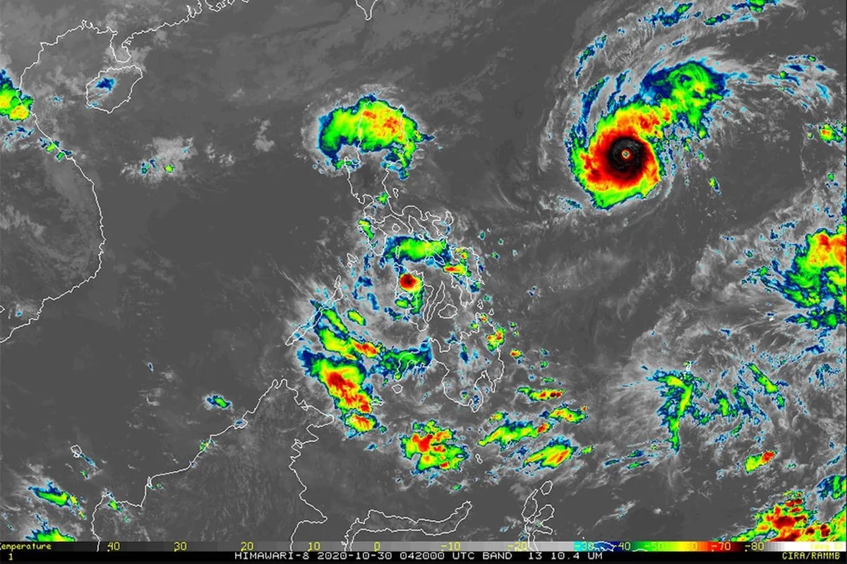 Typhoon Rolly intensifies as it heads for Philippines | ABS-CBN News