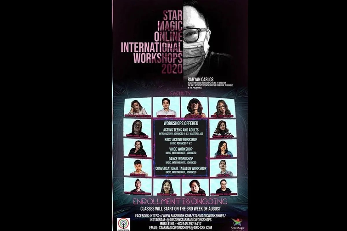 Star Magic to hold online workshops | ABS-CBN Entertainment