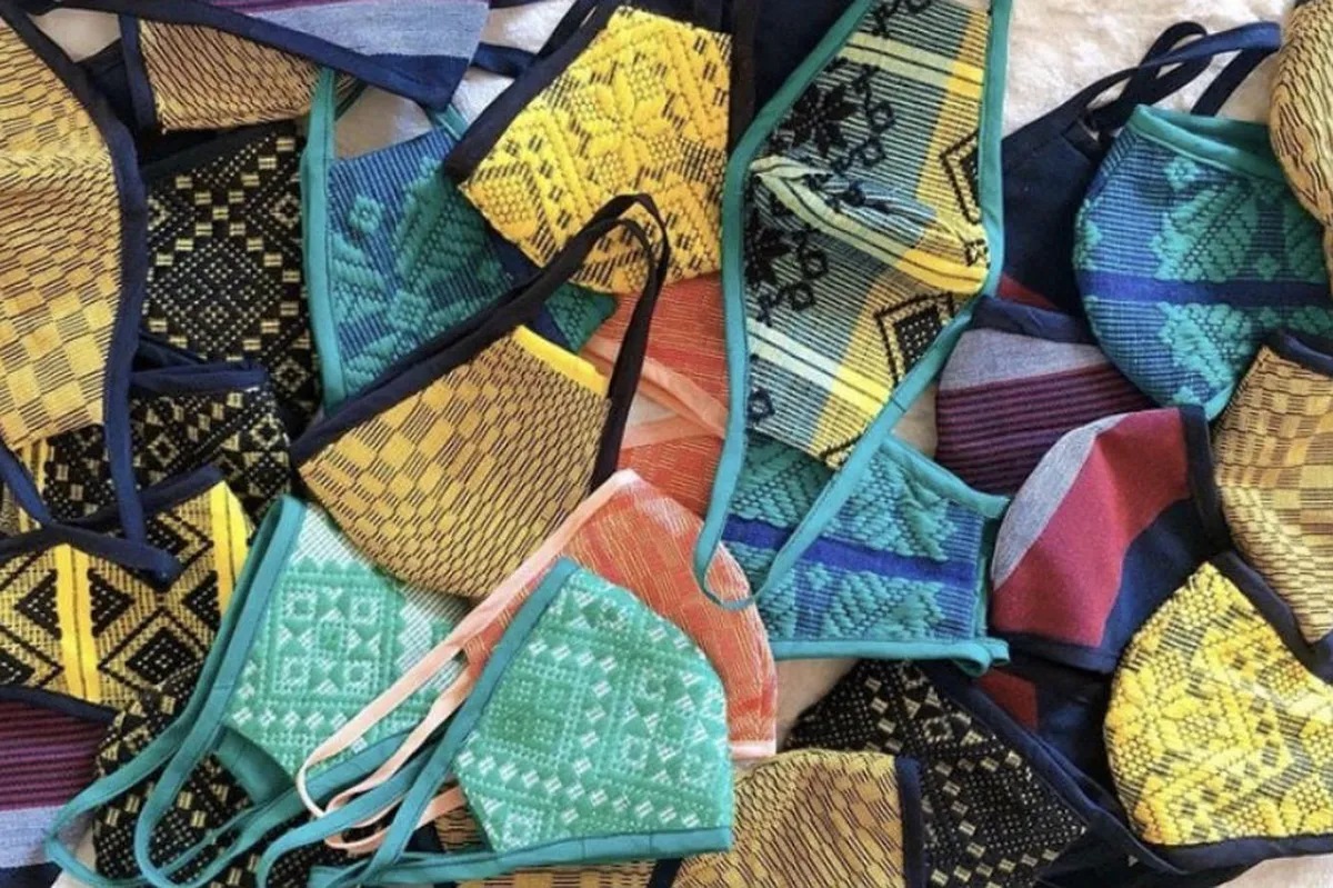 These fashionable face masks also highlight local textiles | ABS-CBN ...