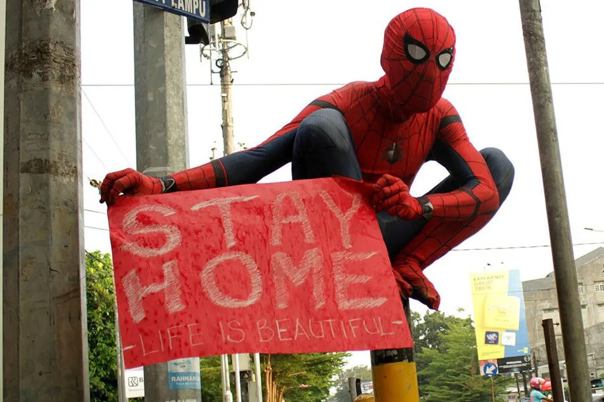 Superheroes, from near and far, join Indonesia's coronavirus battle ...