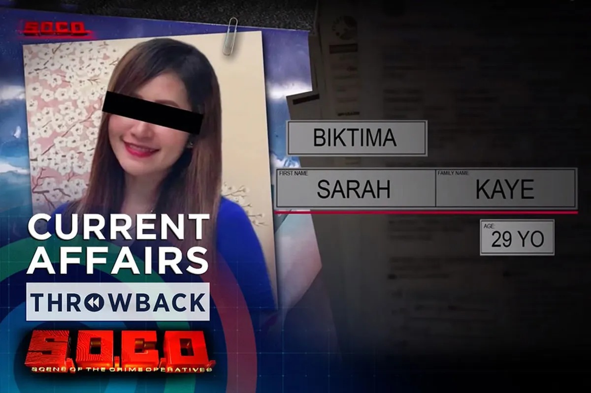 THROWBACK: Hustisya para kay Sarah Kaye | SOCO | ABS-CBN News