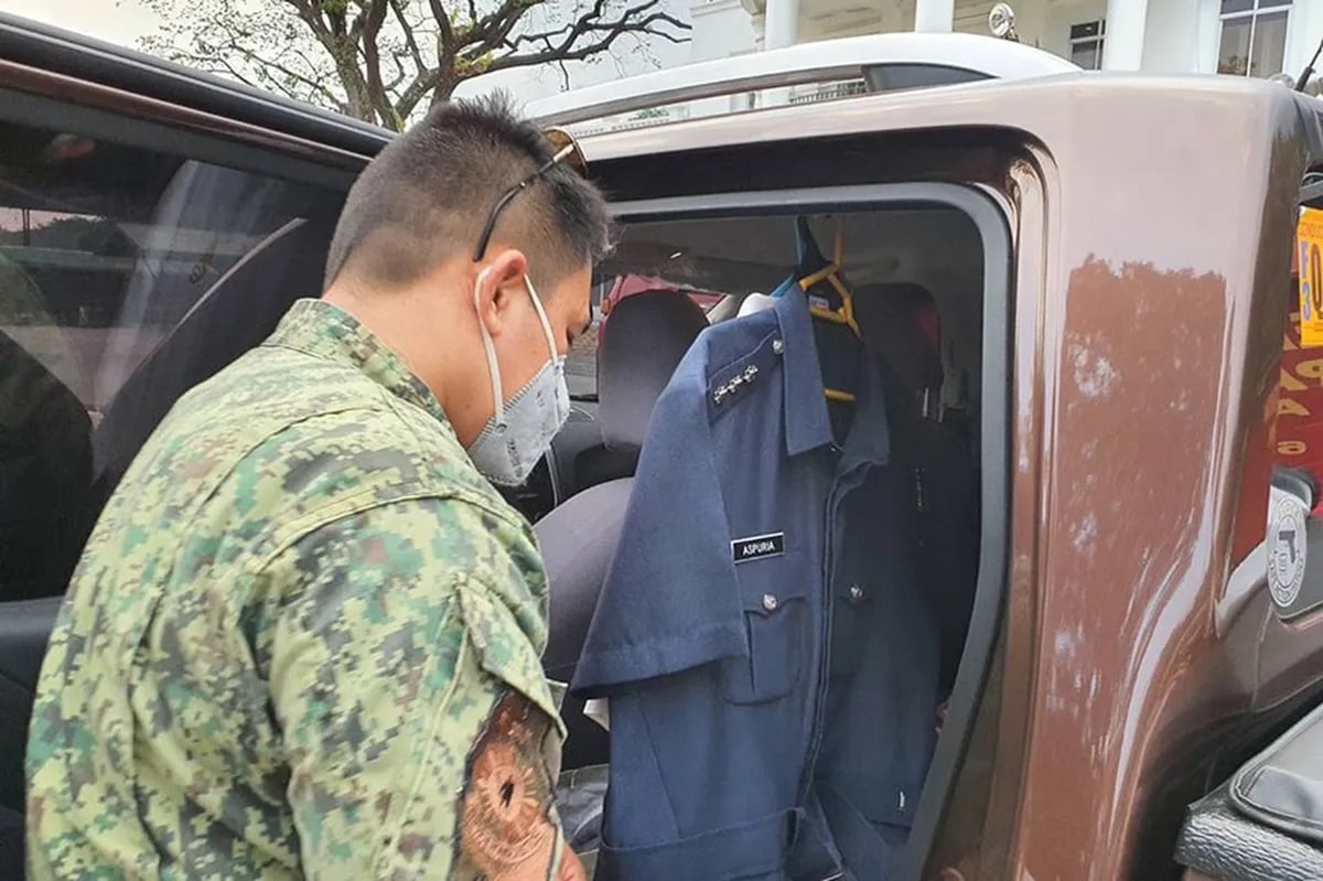 Lalaking nagpanggap na Air Force officer, huli sa checkpoint sa Pampanga | ABS-CBN News