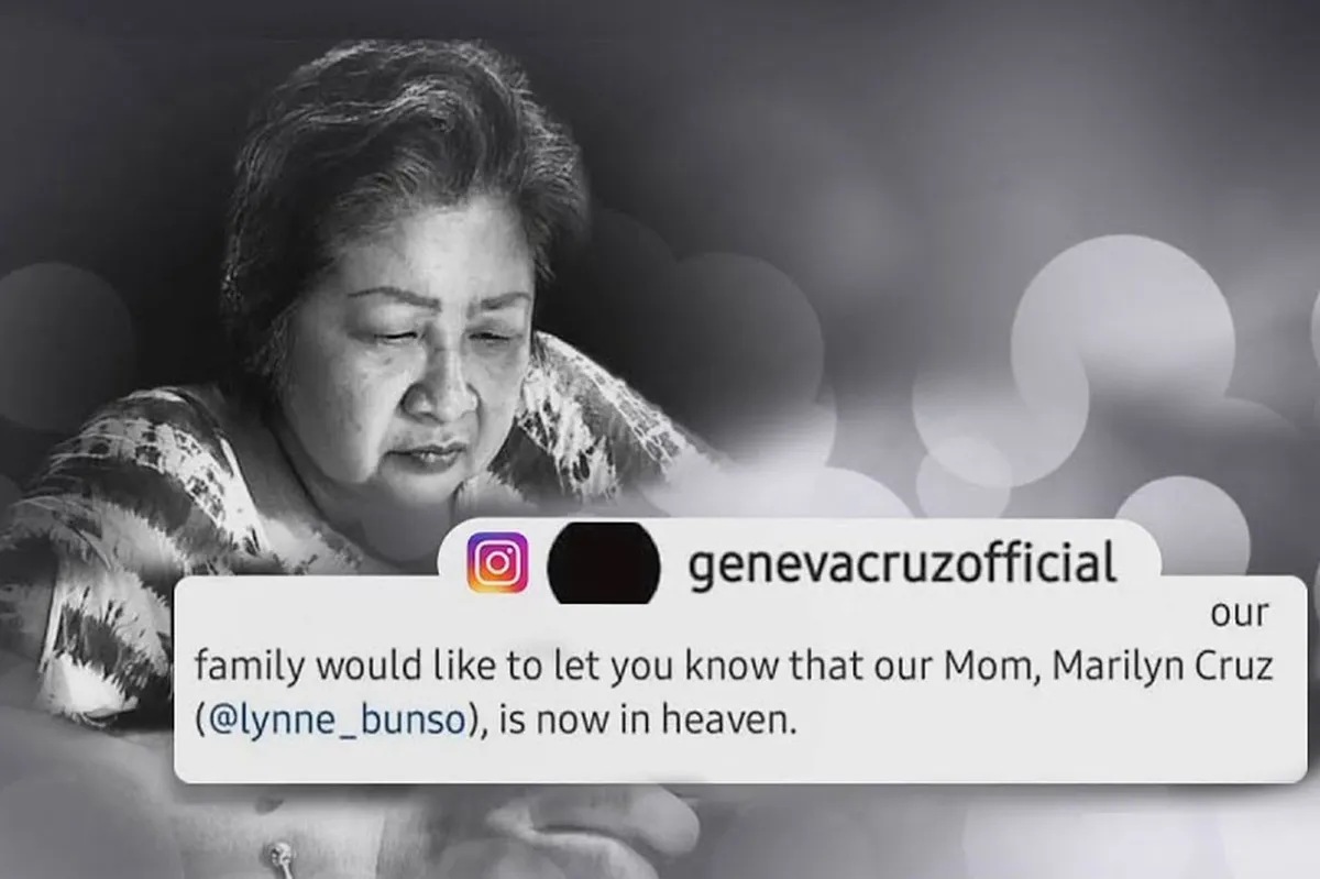 Ina ni Geneva Cruz pumanaw matapos tamaan ng COVID-19 | ABS-CBN ...