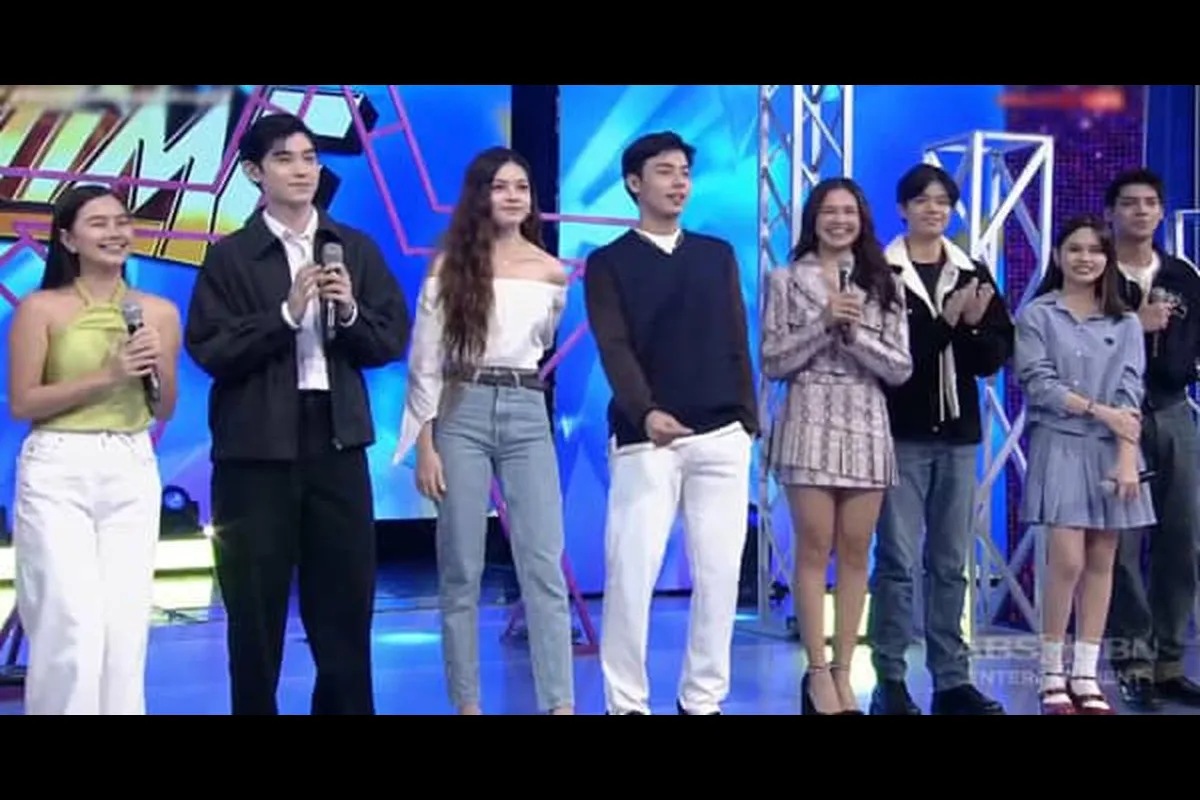 Former child stars Marco Masa, Ashley Sarmiento, and the cast of “MAKA ...