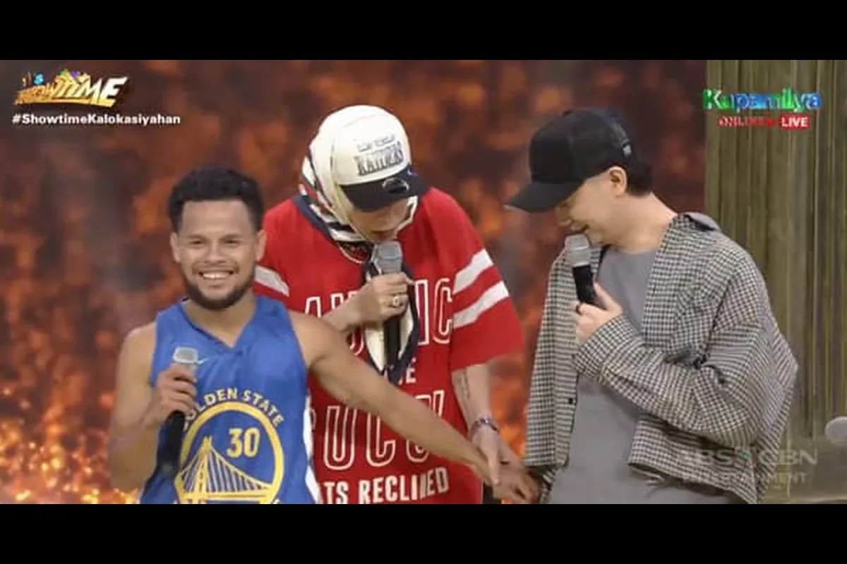 Vice, inilagay sa bulsa ni Vhong ang kamay ni Stephen Curry KalokaLike | It’s Showtime | ABS-CBN ...