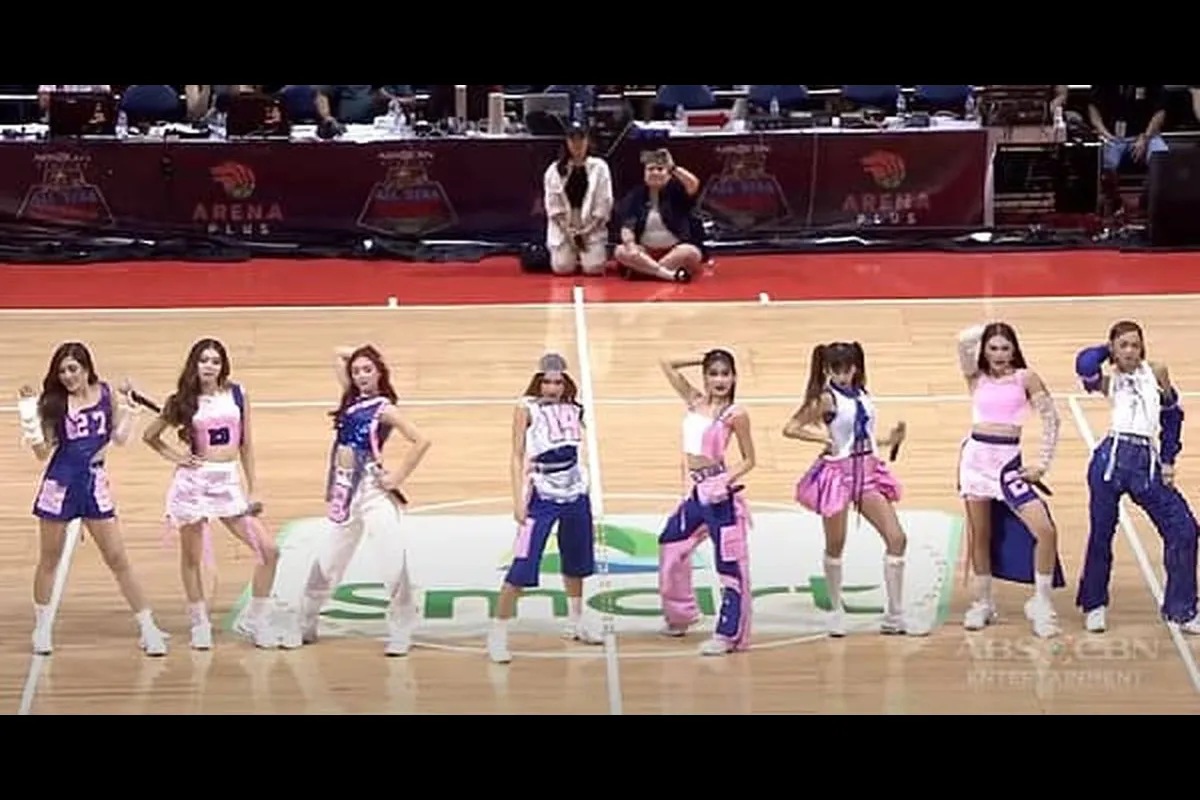 BINI energizes the Big Dome with show-stopping halftime performance at ...