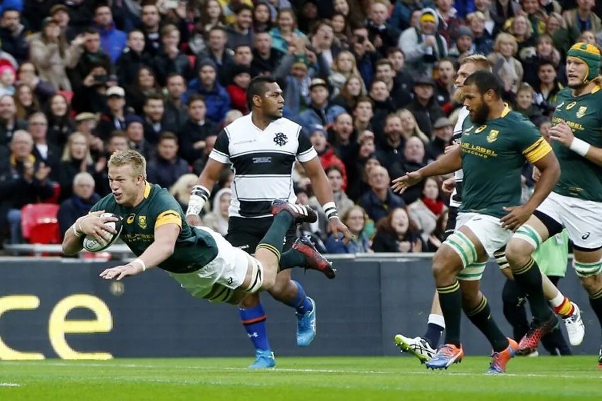 Rugby: South Africa use World Cup final scoreline to raise money for ...