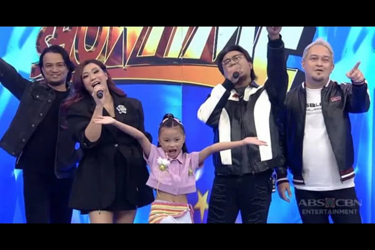 Imogen, masaya na makasama ang magulang niya sa ‘Showtime’ stage | ABS ...