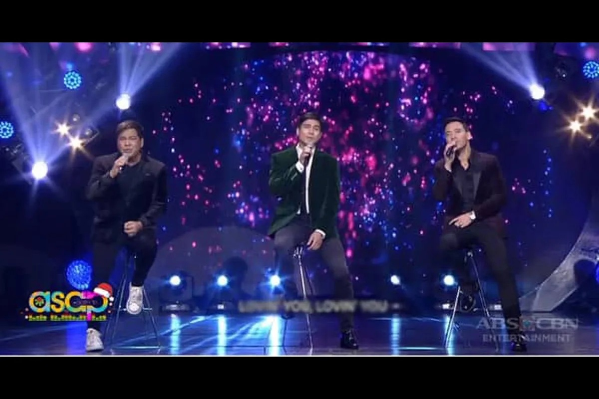 Piolo, Martin and Erik celebrate the music of Ric Segreto on ASAP Natin ...