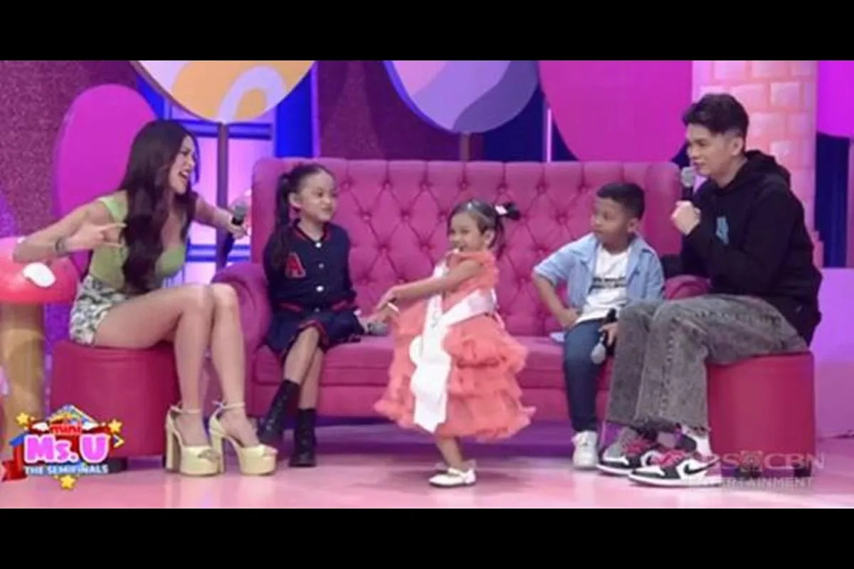 Mini Miss U Scarlet, may aliw na version ng kantang ‘Nosi Balasi’ | It ...