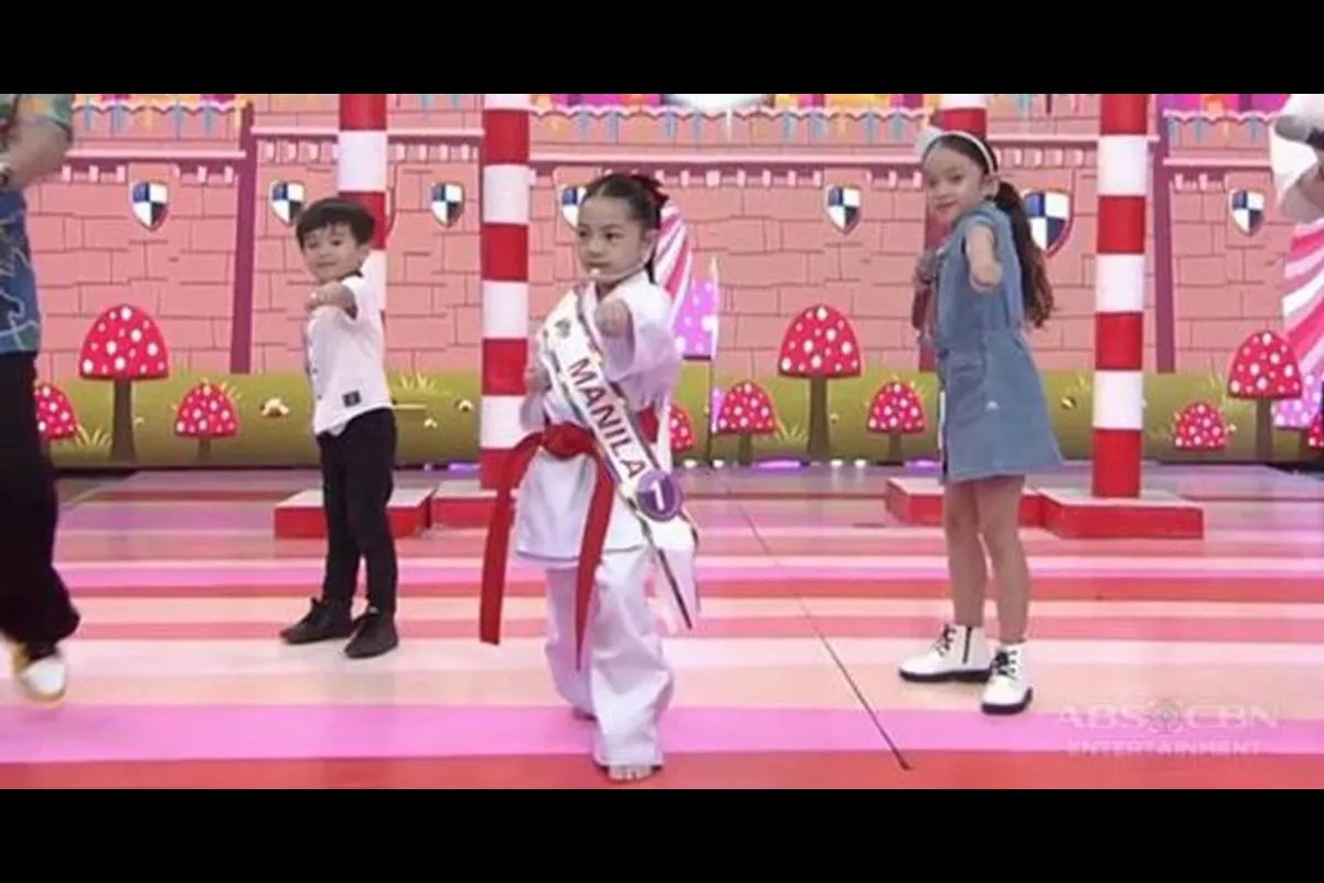 Argus at Kulot, tinuruan ni Mini Miss U Alycia na magkarate | It’s ...