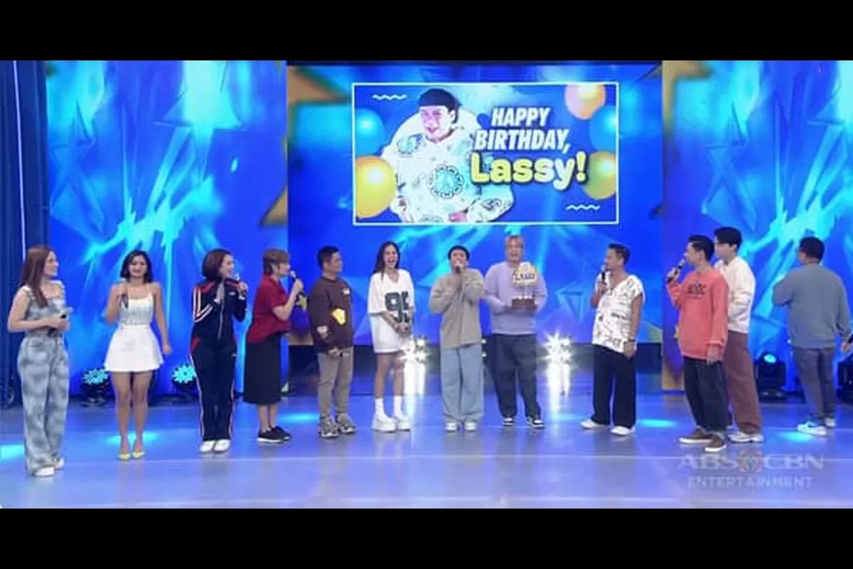 Lassy, masayang nag-celebrate ng birthday kasama ang It’s Showtime ...